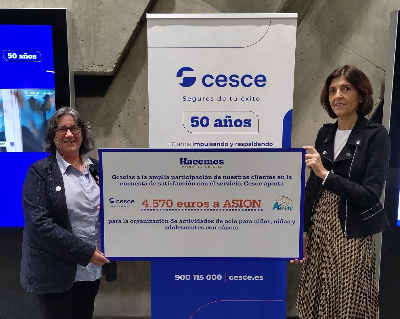 Cesce y sus asegurados se vuelcan con ASION para llevar a cabo ...